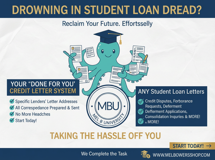 Done-For-You Student Loan Letters System